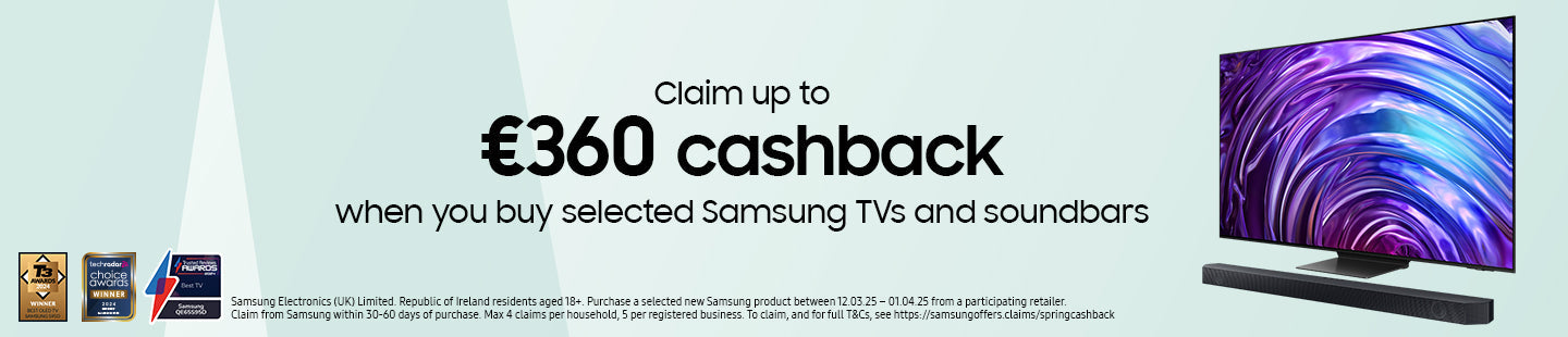 Samsung TV Spring Cashback 2025