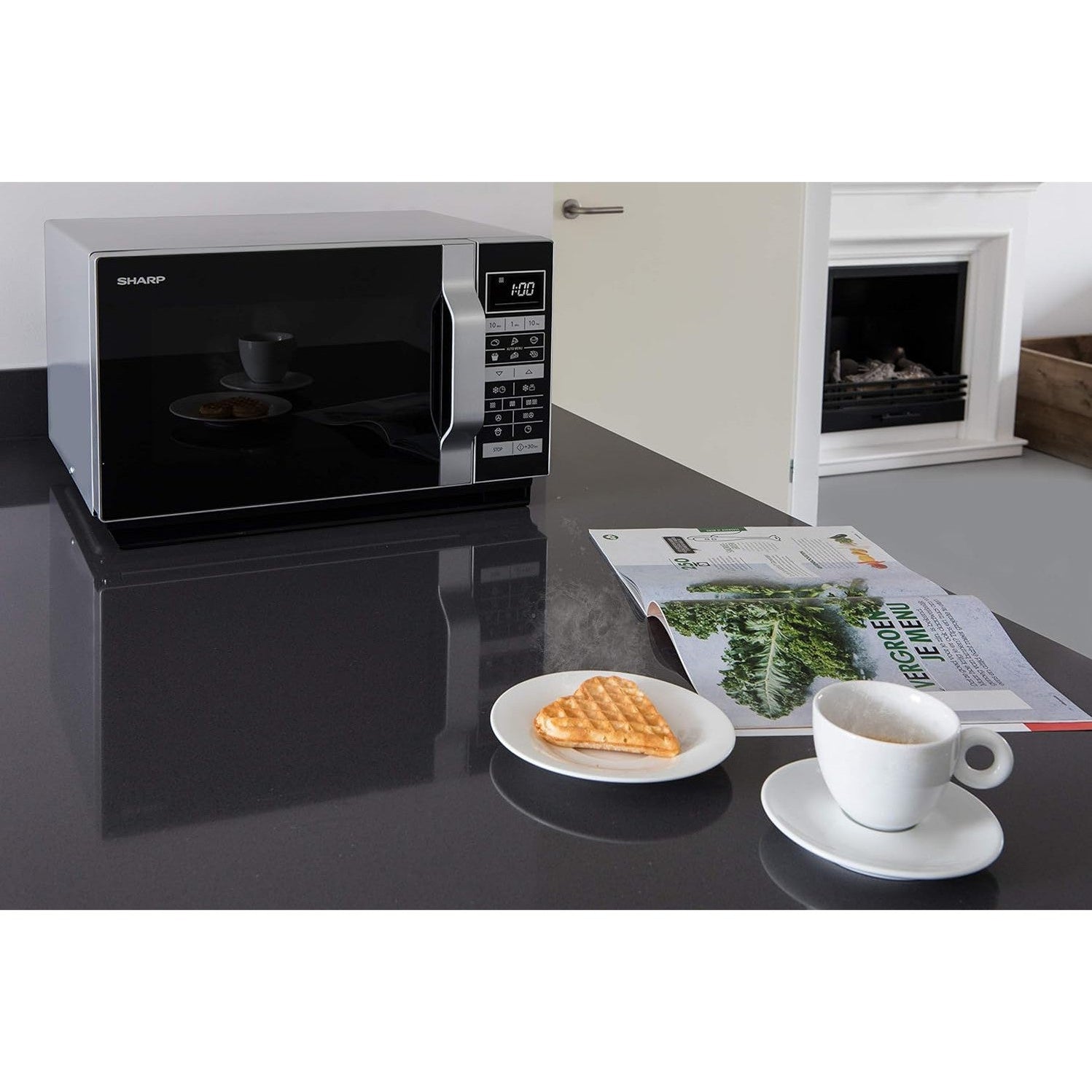 Sharp R860SLM 25L Combi Microwave Oven — northXsouth Ireland